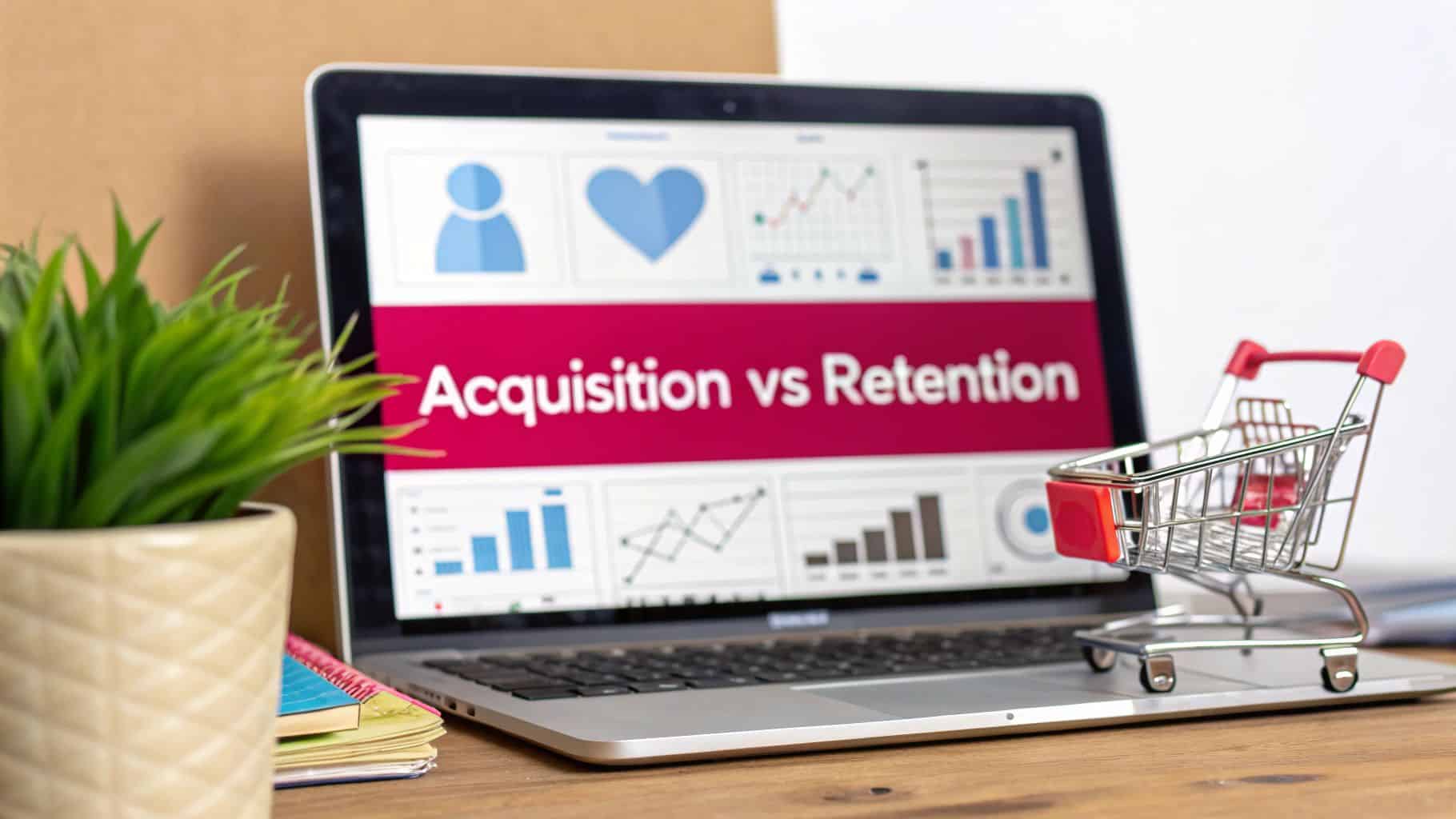 Customer Retention vs Acquisition Cost for E-commerce Growth - CartBoss